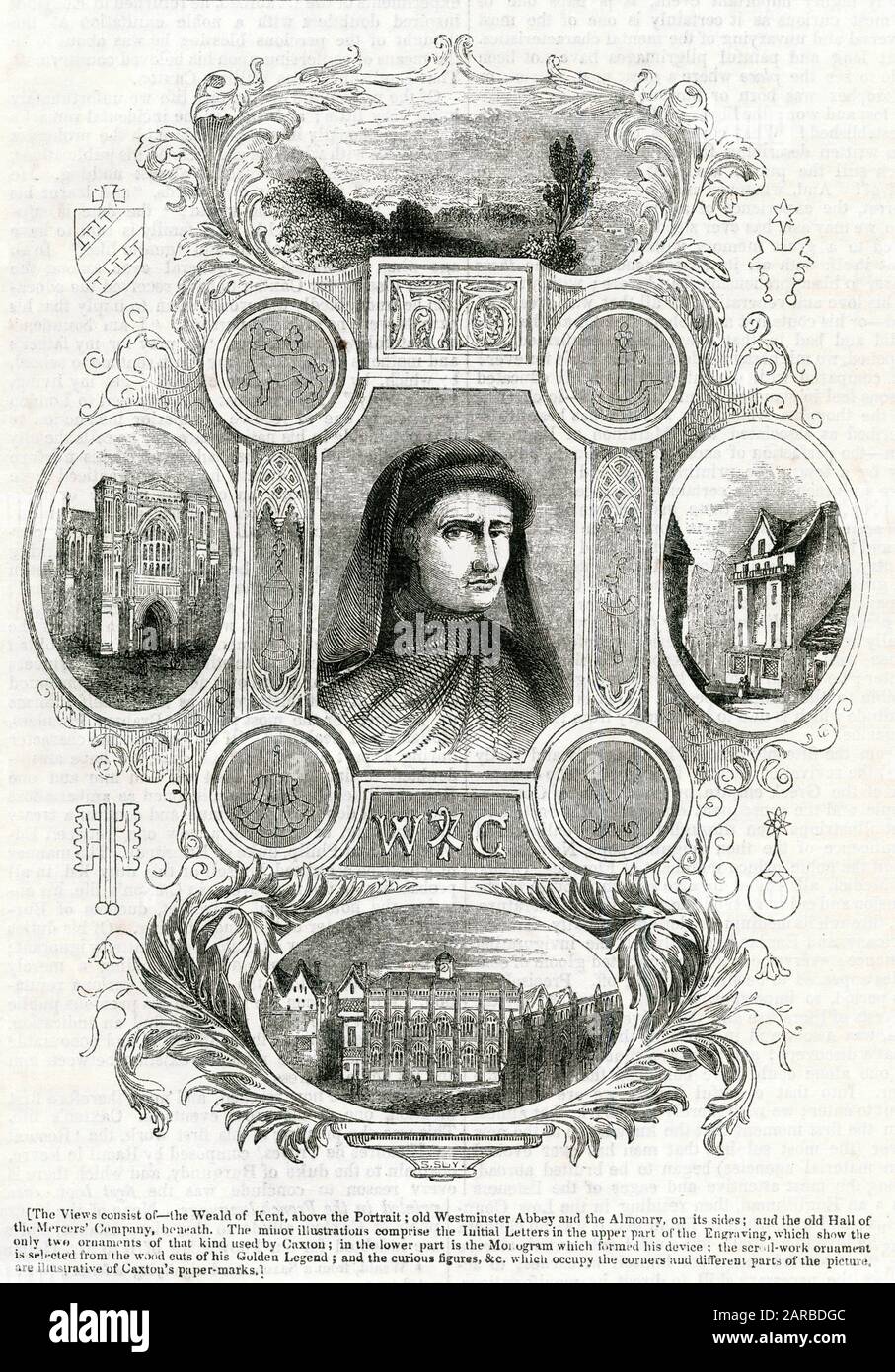 Medieval printing press letters hi-res stock photography and images - Alamy