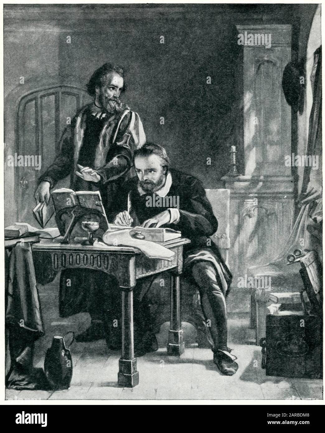 William tyndale translating bible hi-res stock photography and images ...