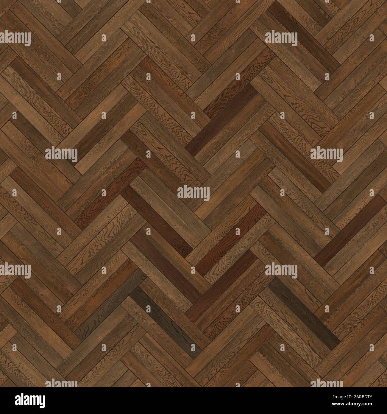 Seamless wood parquet texture (herringbone dark brown Stock Photo - Alamy