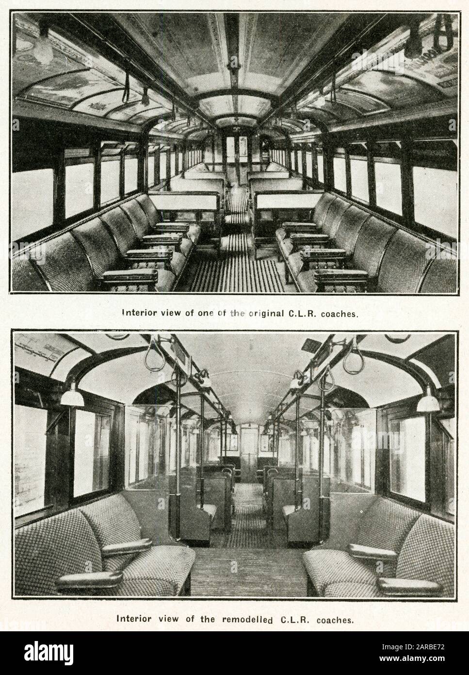 1920s train interior hi-res stock photography and images - Alamy