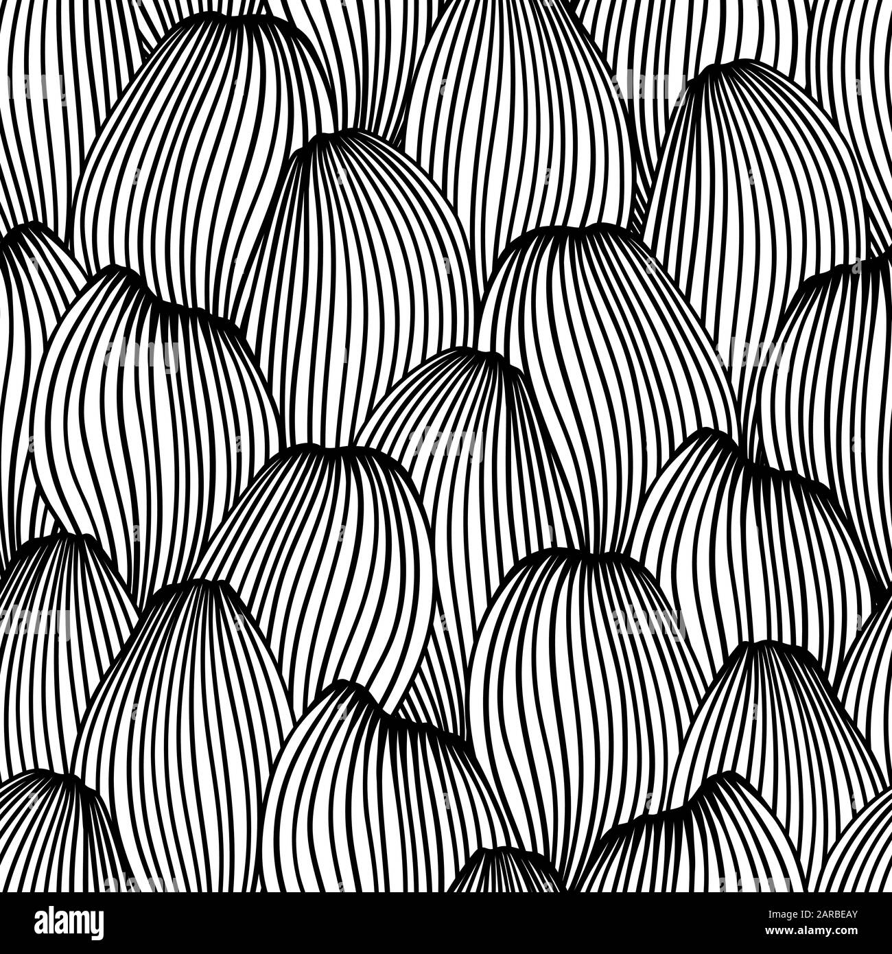 Seamless wave pattern. Background with sea, river or water texture ...