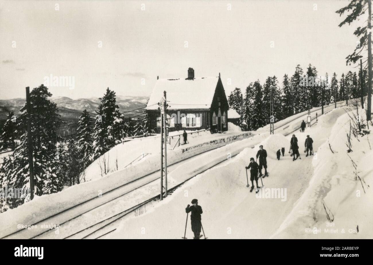 Holmenkollen line hi-res stock photography and images - Alamy