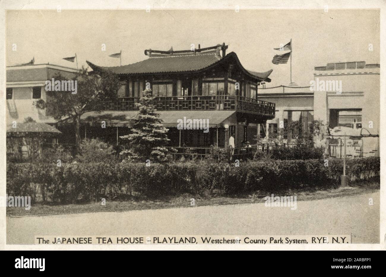 Japanese Tea House, Playland, Rye, Long Island Sound, Westchester ... Japanese Tea House, Playland, Rye, Long Island Sound, Westchester ...