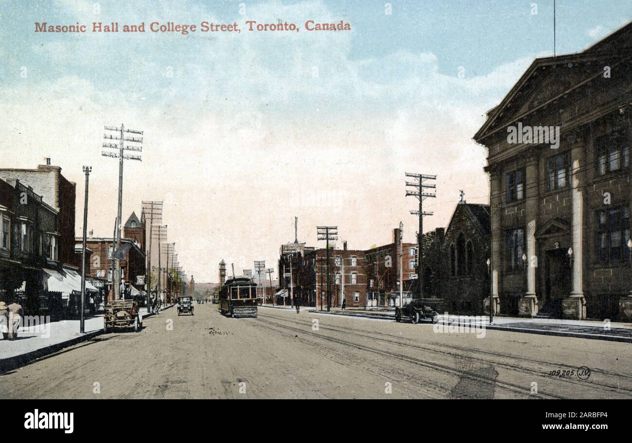 1910s toronto canada hi-res stock photography and images - Alamy
