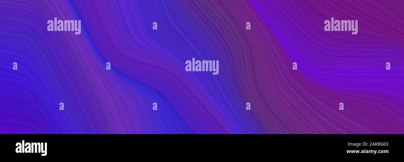 modern header design with dark slate blue, indigo and purple colors ...