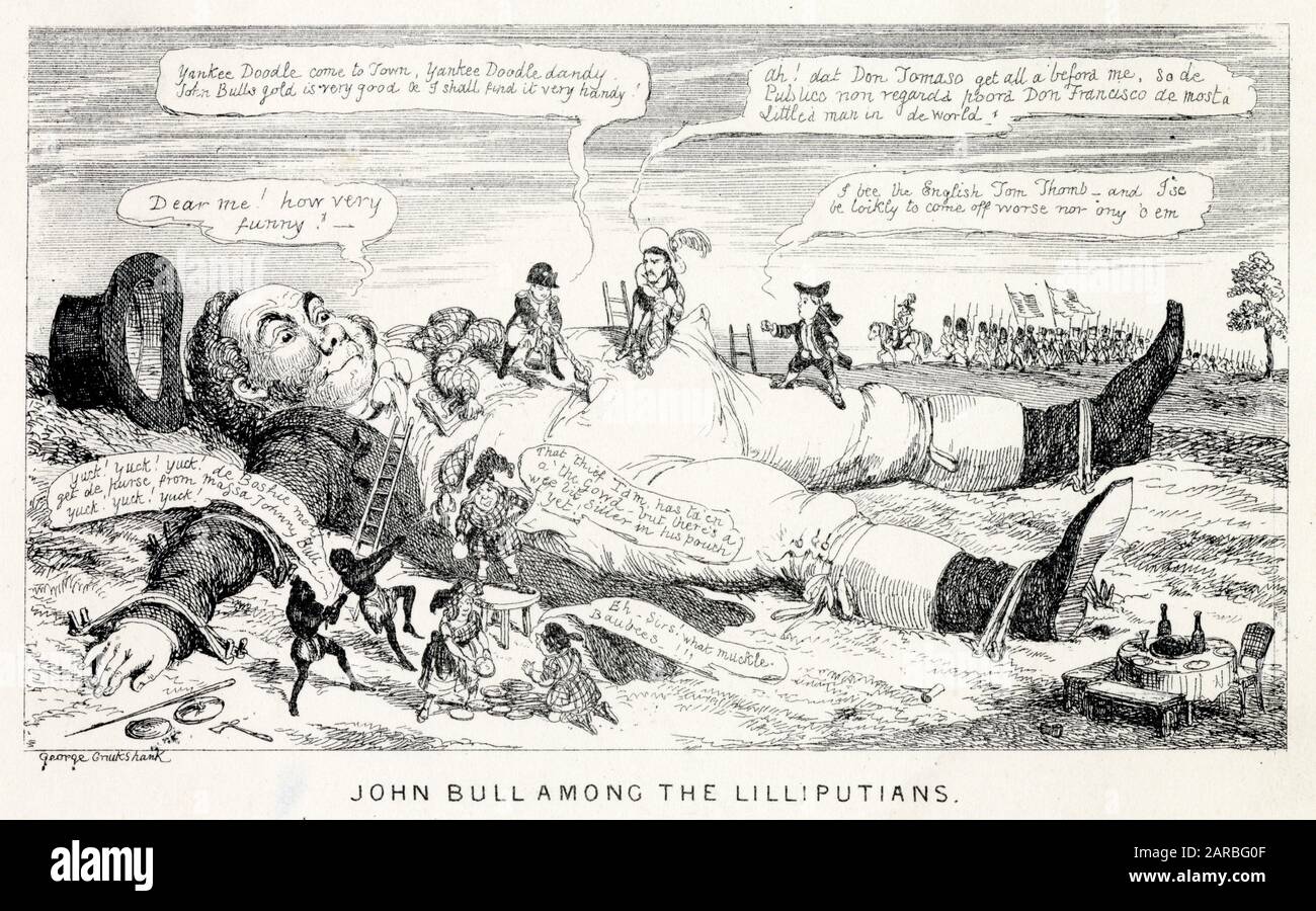 John bull cartoon hi-res stock photography and images - Alamy