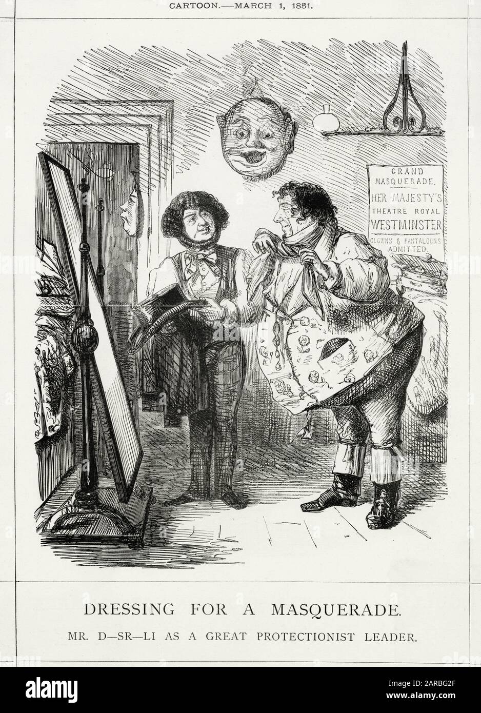 Political cartoons protectionism hi-res stock photography and images ...