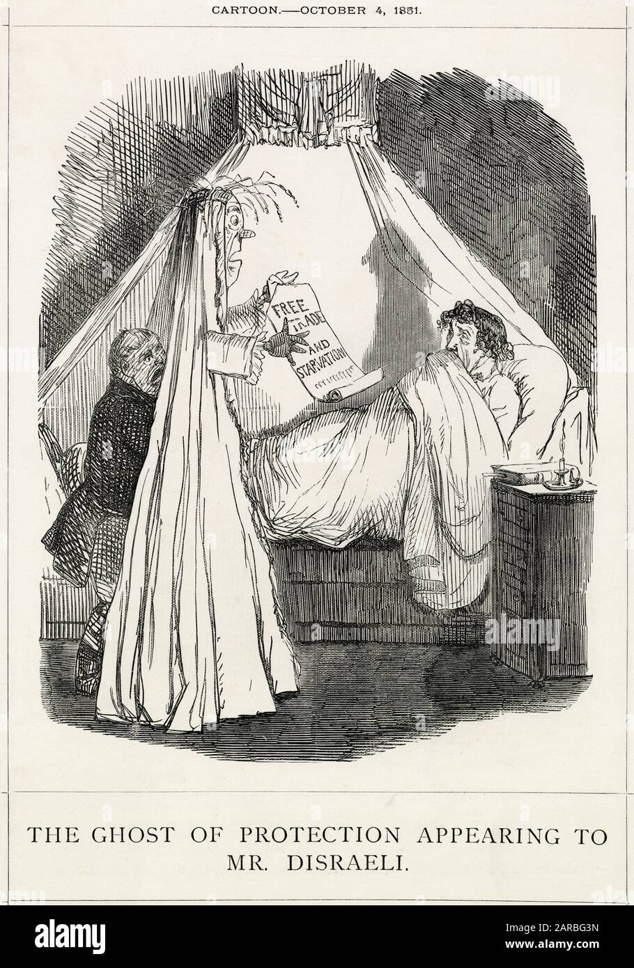 Political cartoons protectionism hi-res stock photography and images ...