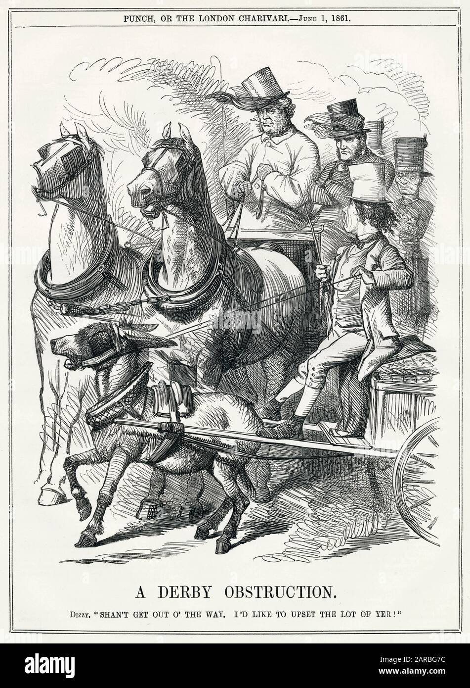 1860s political cartoons hi-res stock photography and images - Alamy