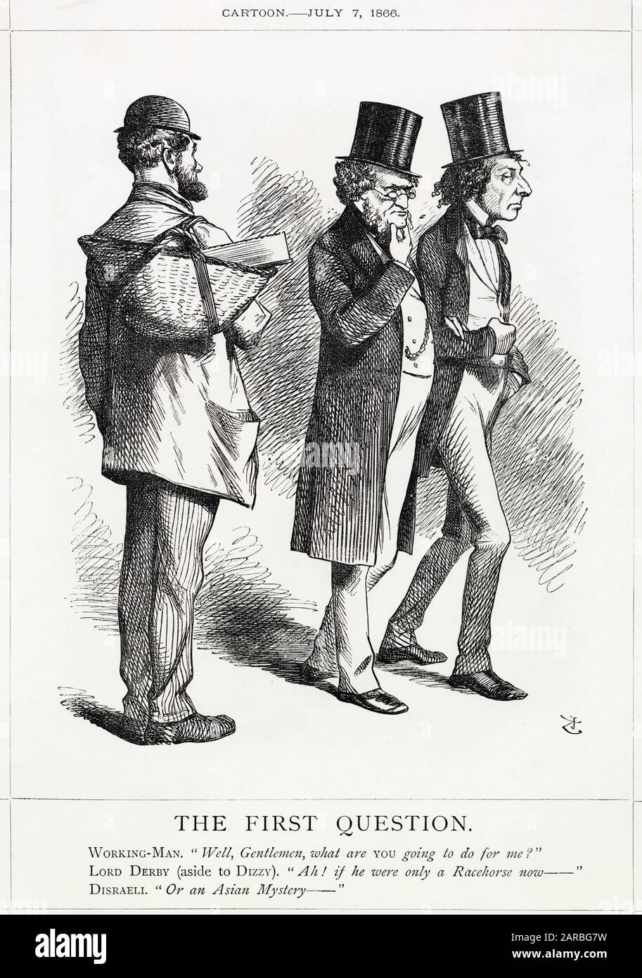 1860s political cartoon hi-res stock photography and images - Alamy