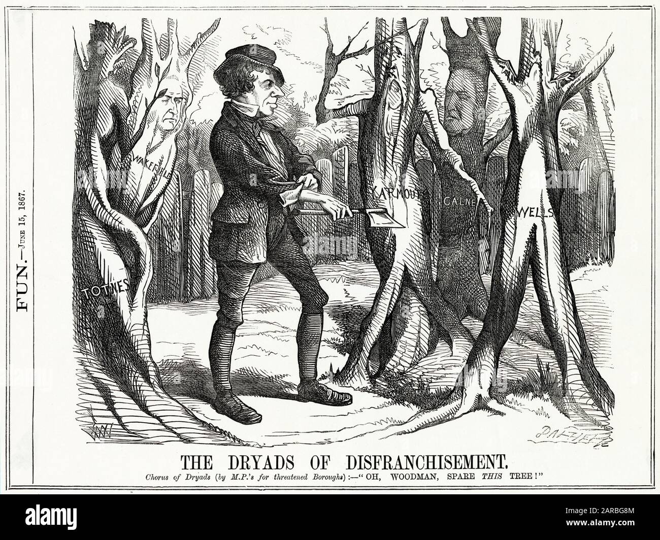 1860s political cartoons hi-res stock photography and images - Alamy
