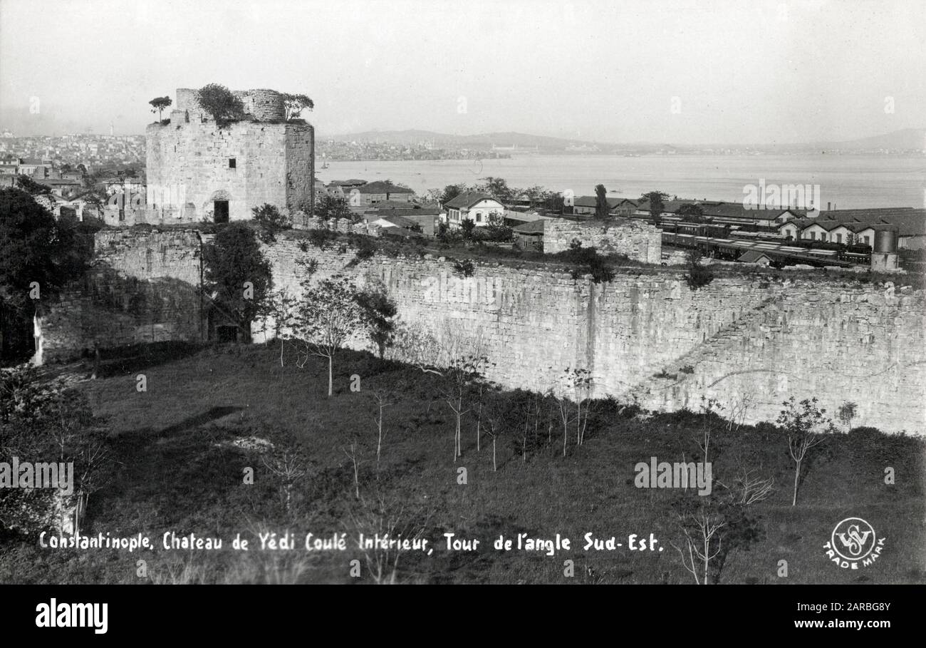 Castle of seven towers hi-res stock photography and images - Alamy