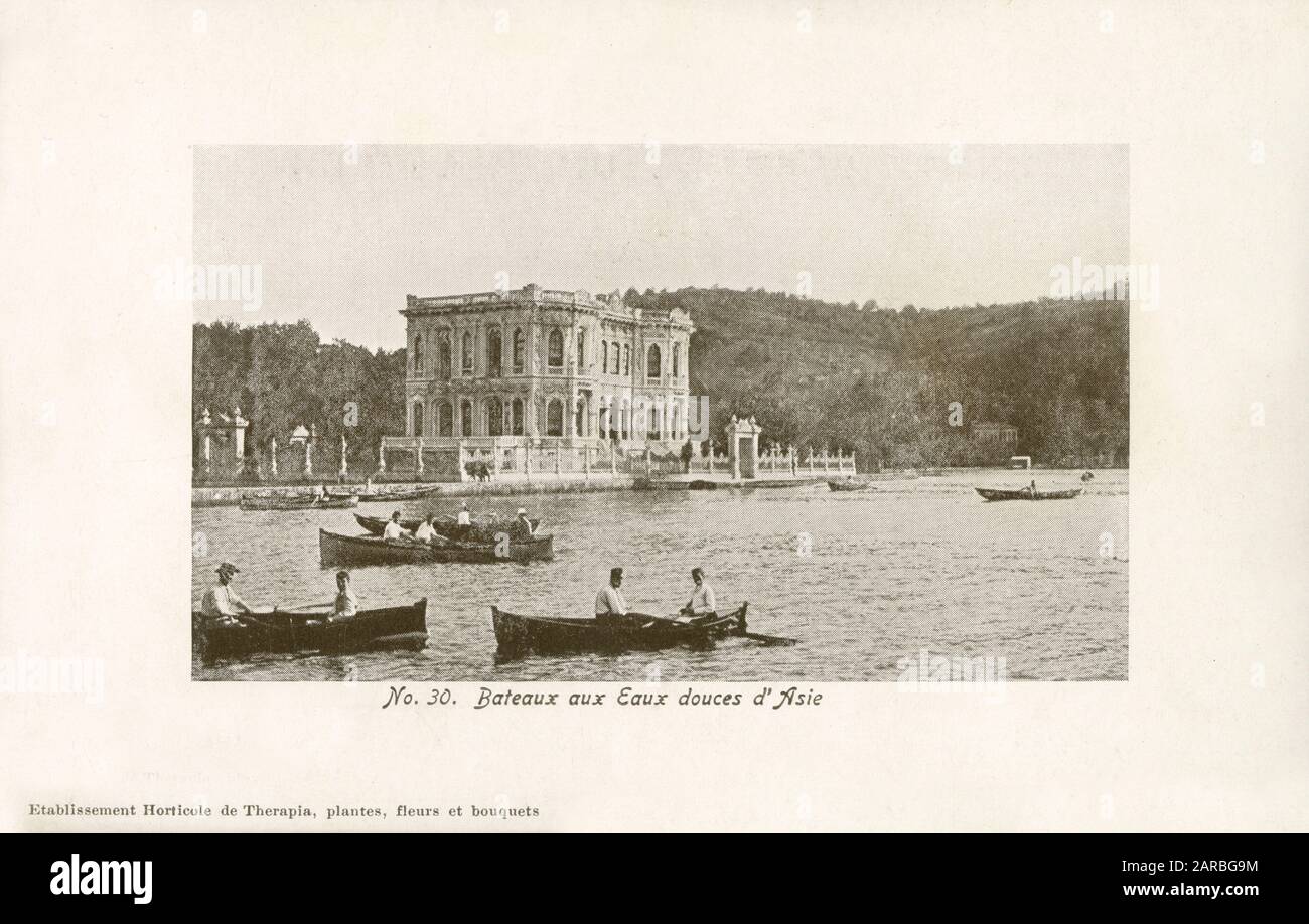 Kucuksu Palace, Sweet Waters of Asia Minor, Bosphorus, Istanbul, Turkey ...