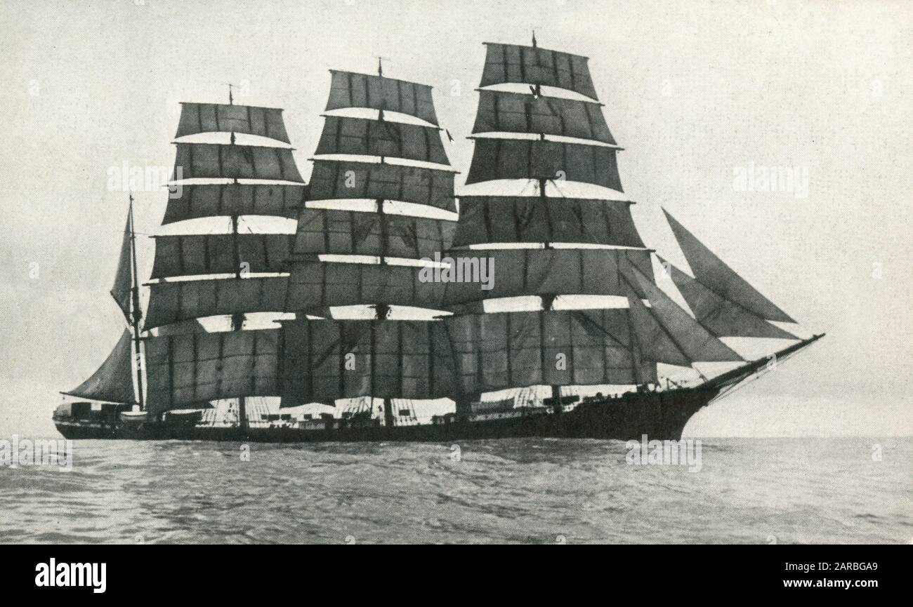 Steel hulled sailing ship hi-res stock photography and images - Alamy