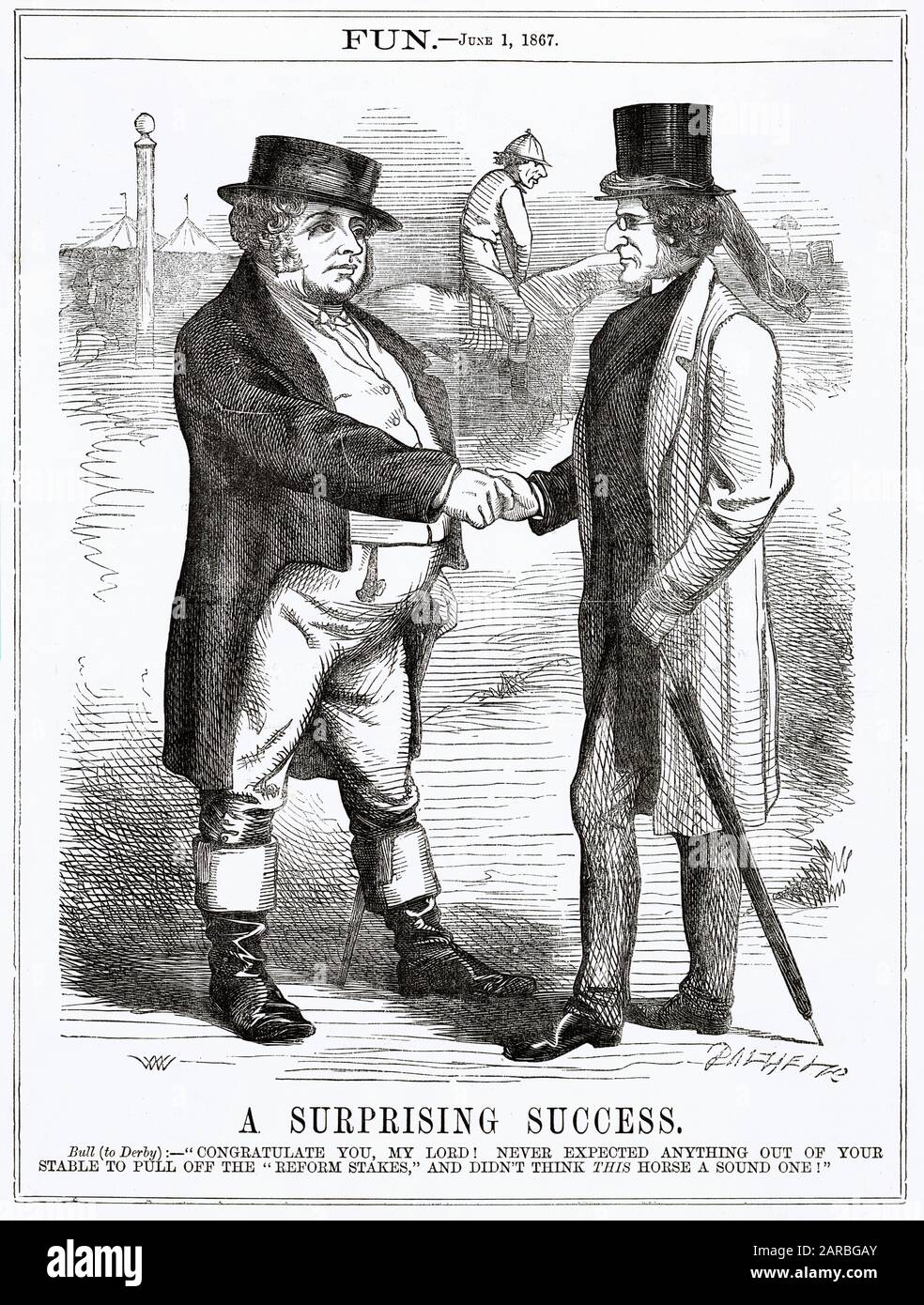 1860s political cartoons hi-res stock photography and images - Alamy