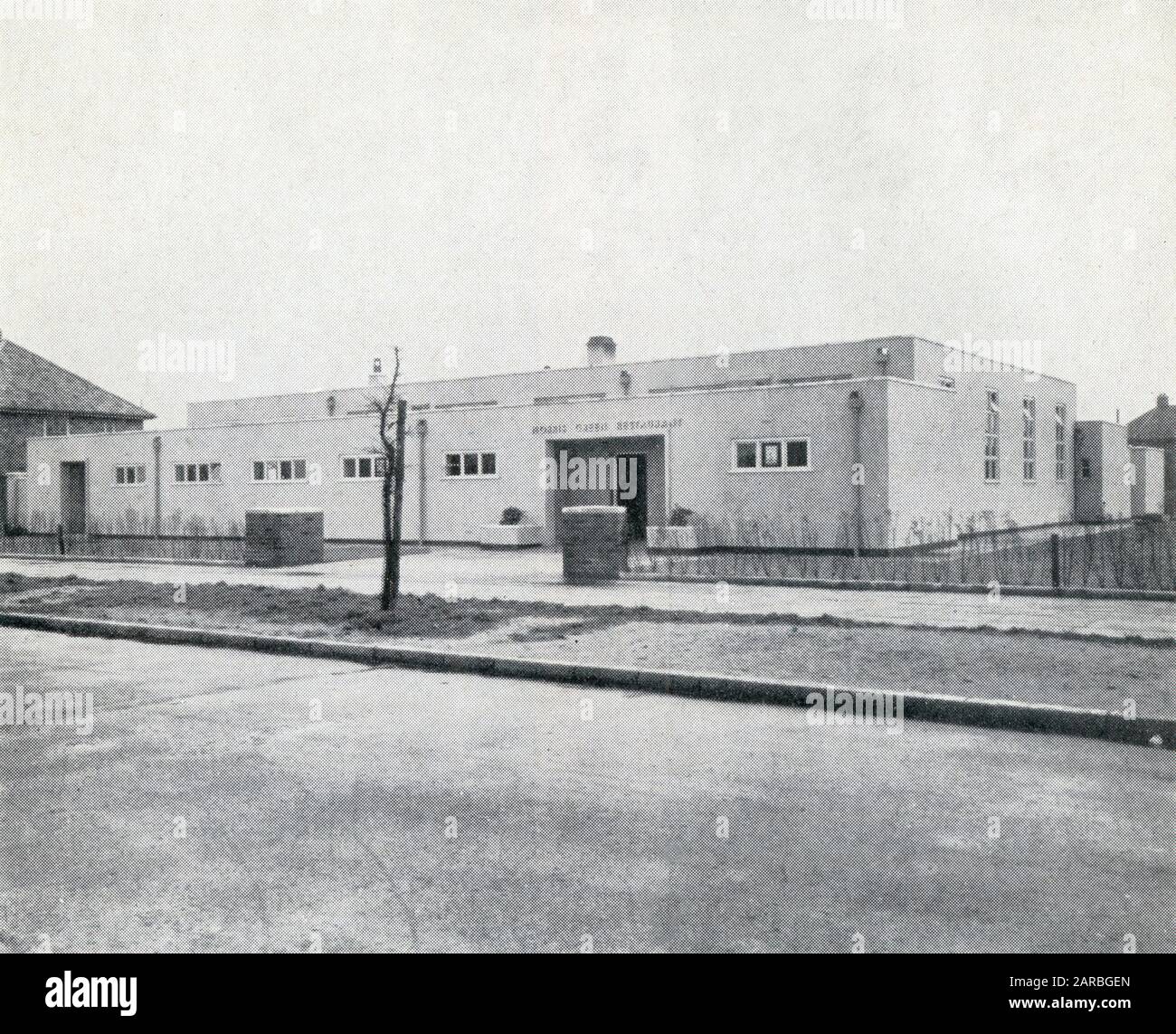 Exterior view of the Norris Green British Restaurant in Liverpool ...