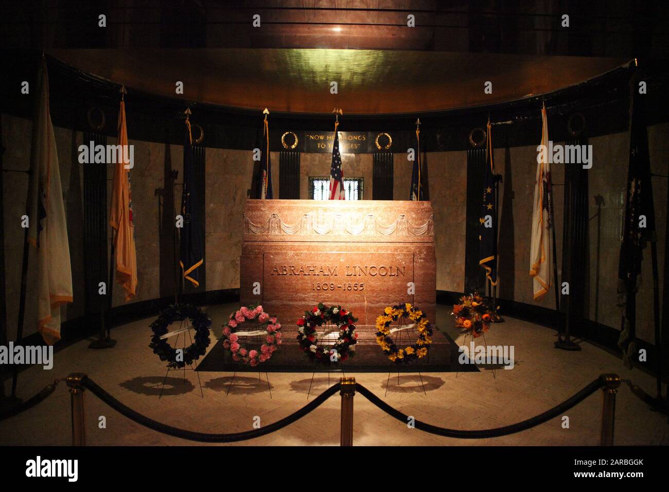 Abraham Lincoln Tomb Stock Photo - Alamy