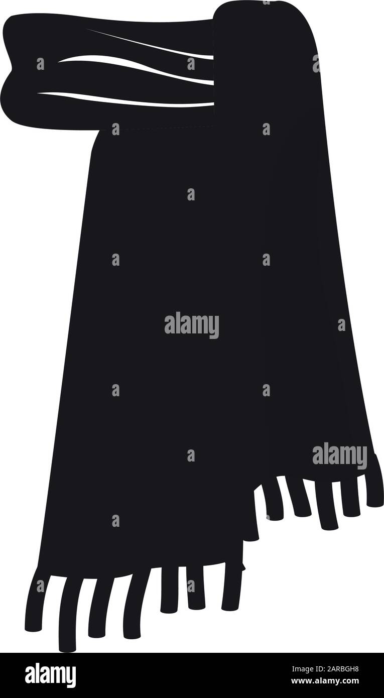 White silk scarf Stock Vector Images - Alamy