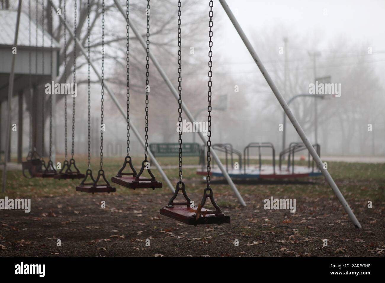 Spooky playground hi-res stock photography and images - Alamy