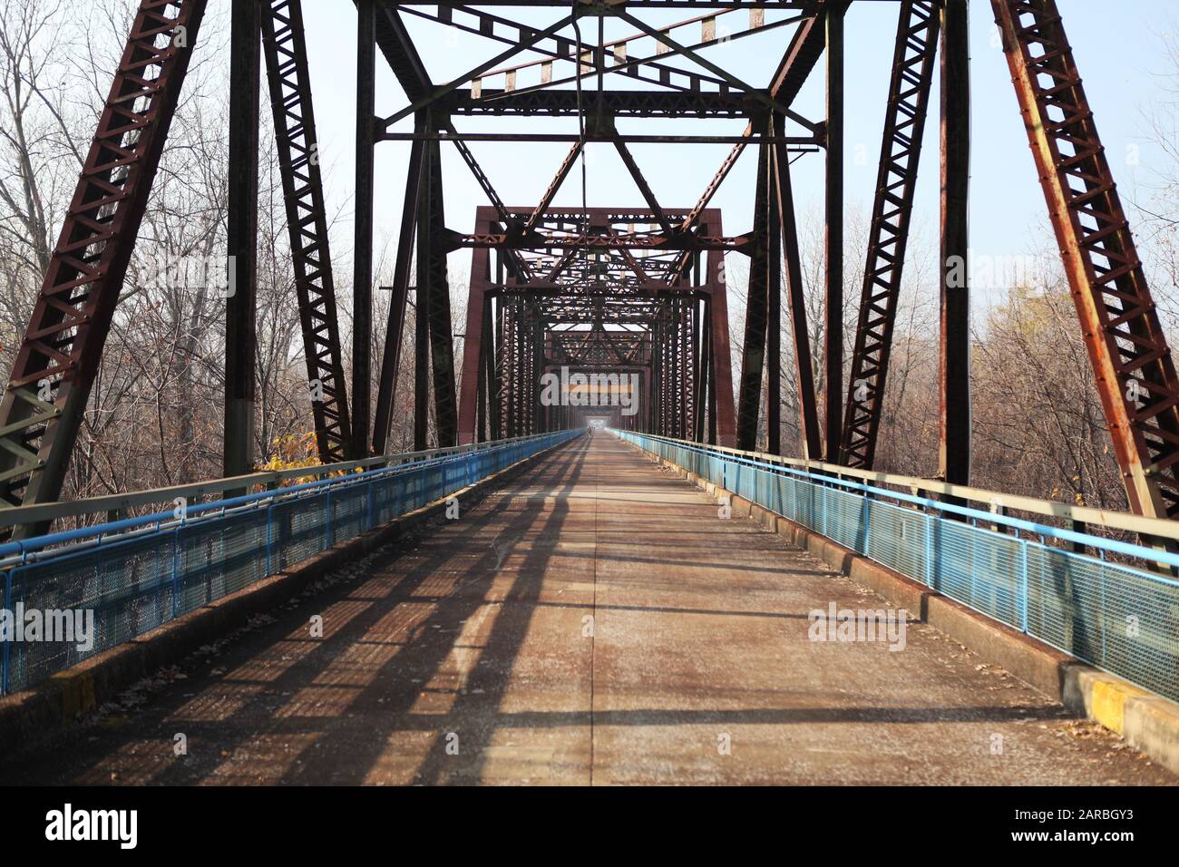 Chain of Rocks Bridge, Route 66, America Stock Photo - Alamy