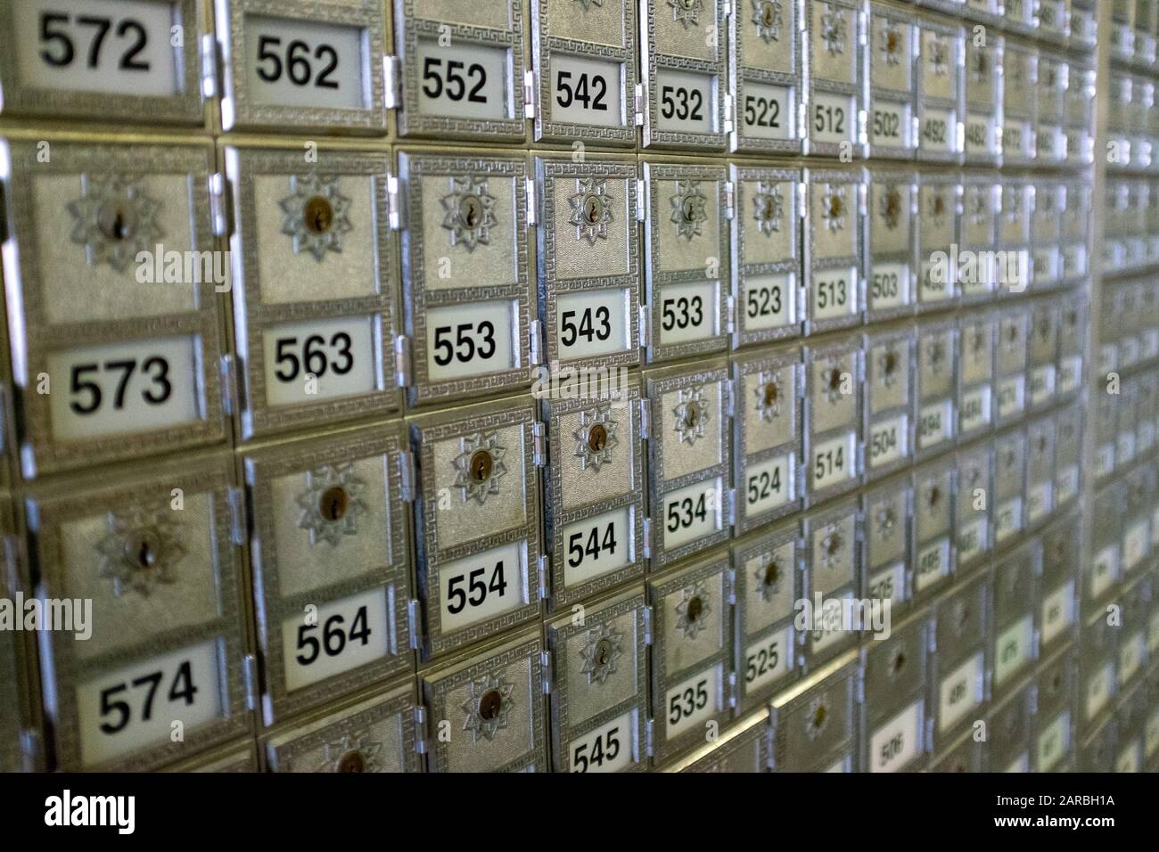 Numbered rows hi-res stock photography and images - Alamy