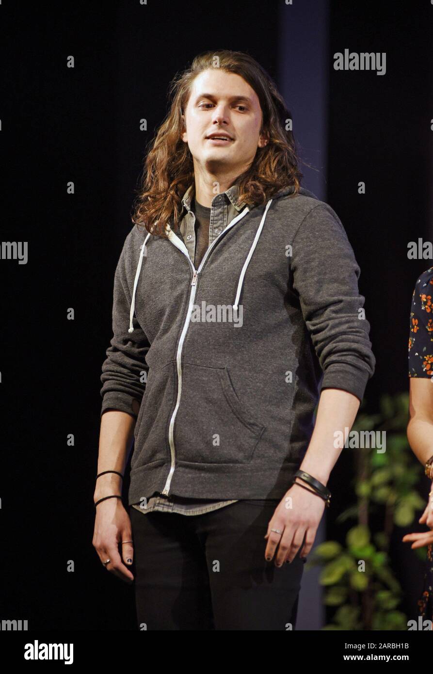 New York, NY, USA. 26th Jan, 2020. Alex Boniello on stage for Polo ...