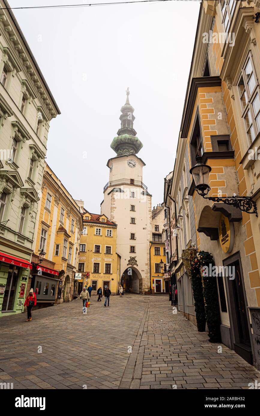 Michael's Gate, Bratislava, Slovakia Stock Photo - Alamy