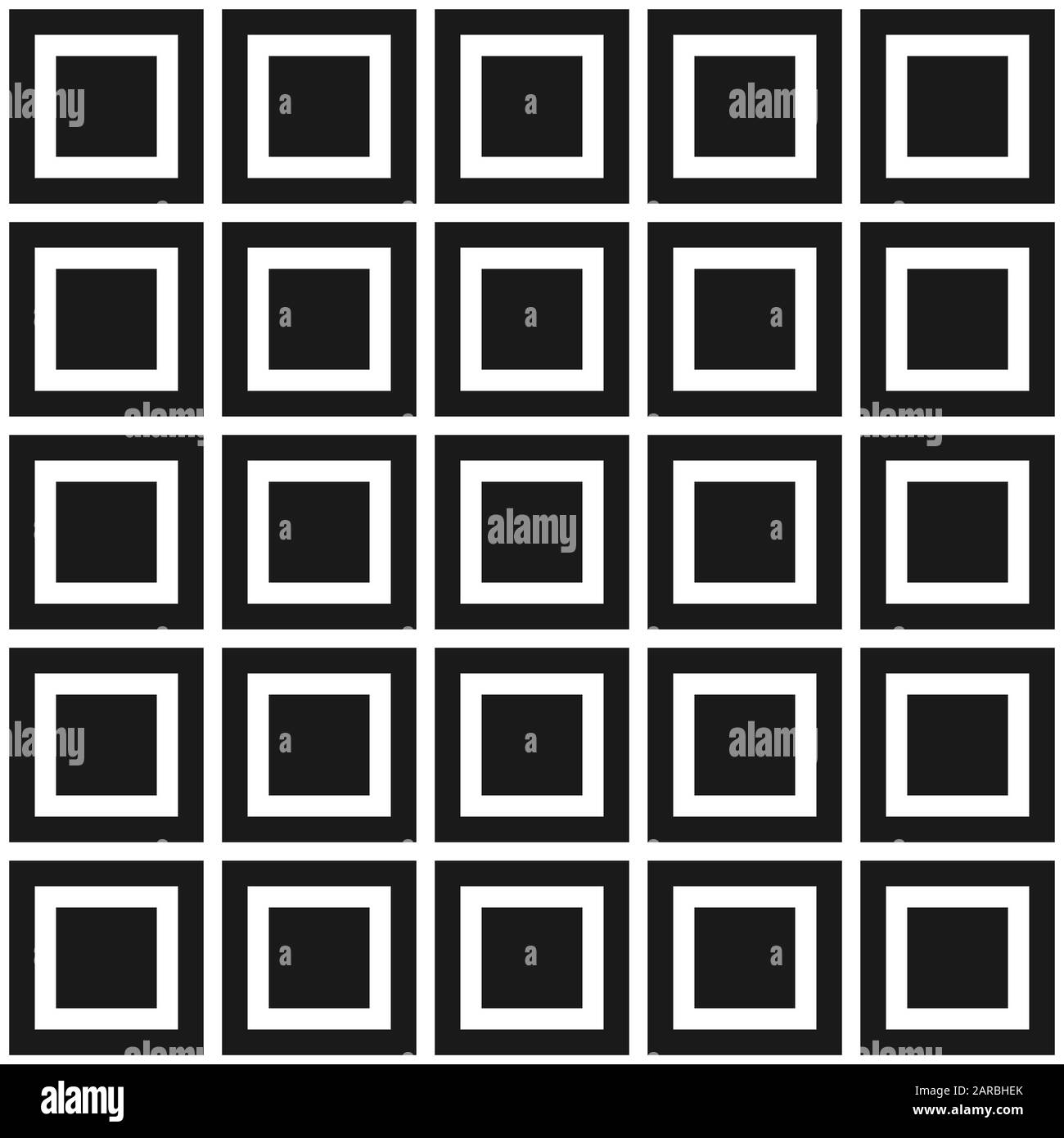 Seamless vector geometric stock pattern of squares of different sizes ...