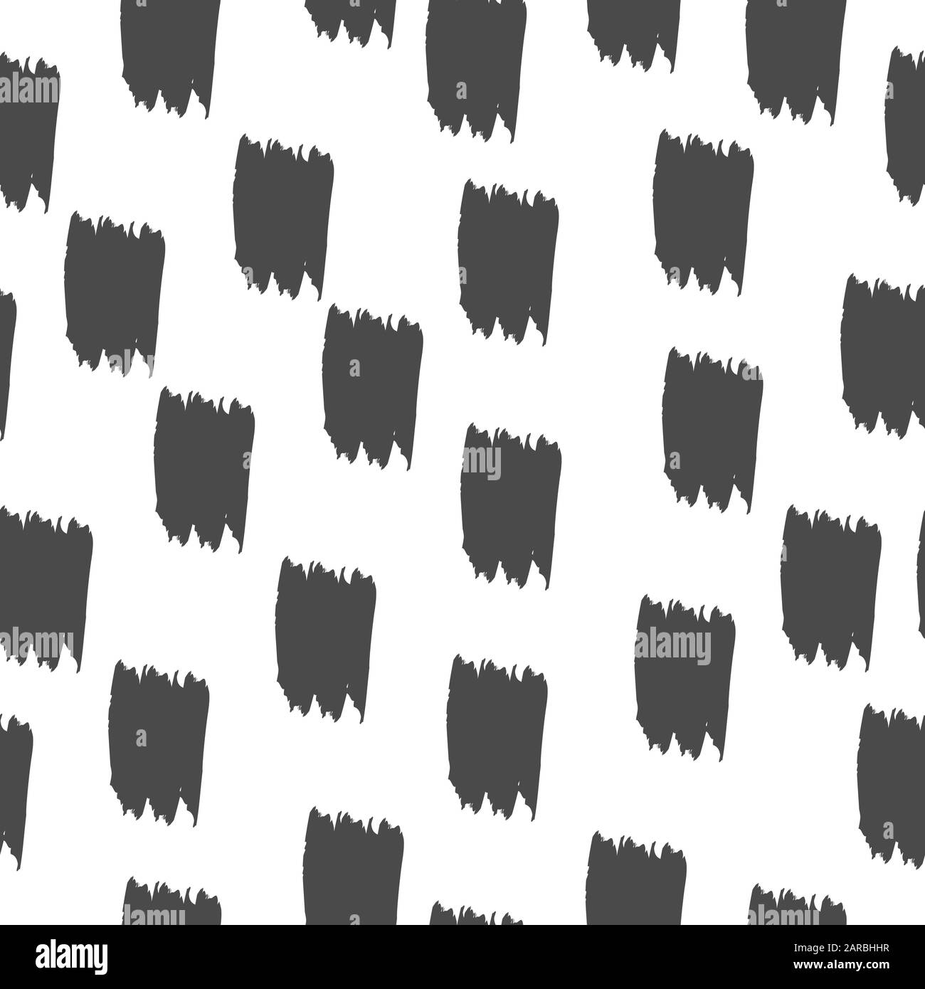 Seamless abstract vector stock pattern. Smears of black paint on a ...