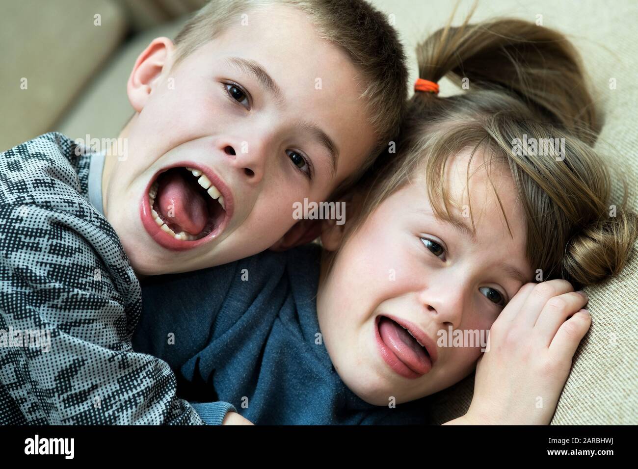 Children Screaming At Each Other