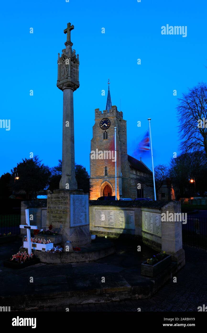 St Peter St Pauls Church, Chatteris village, Cambridgeshire, East ...