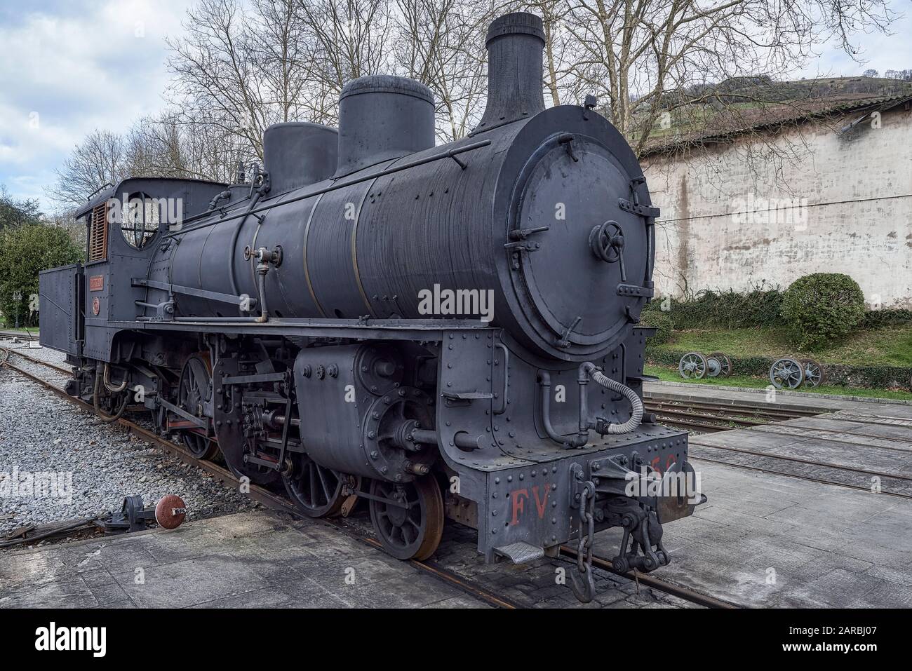 Old steam locomotive railway museum hi-res stock photography and images ...