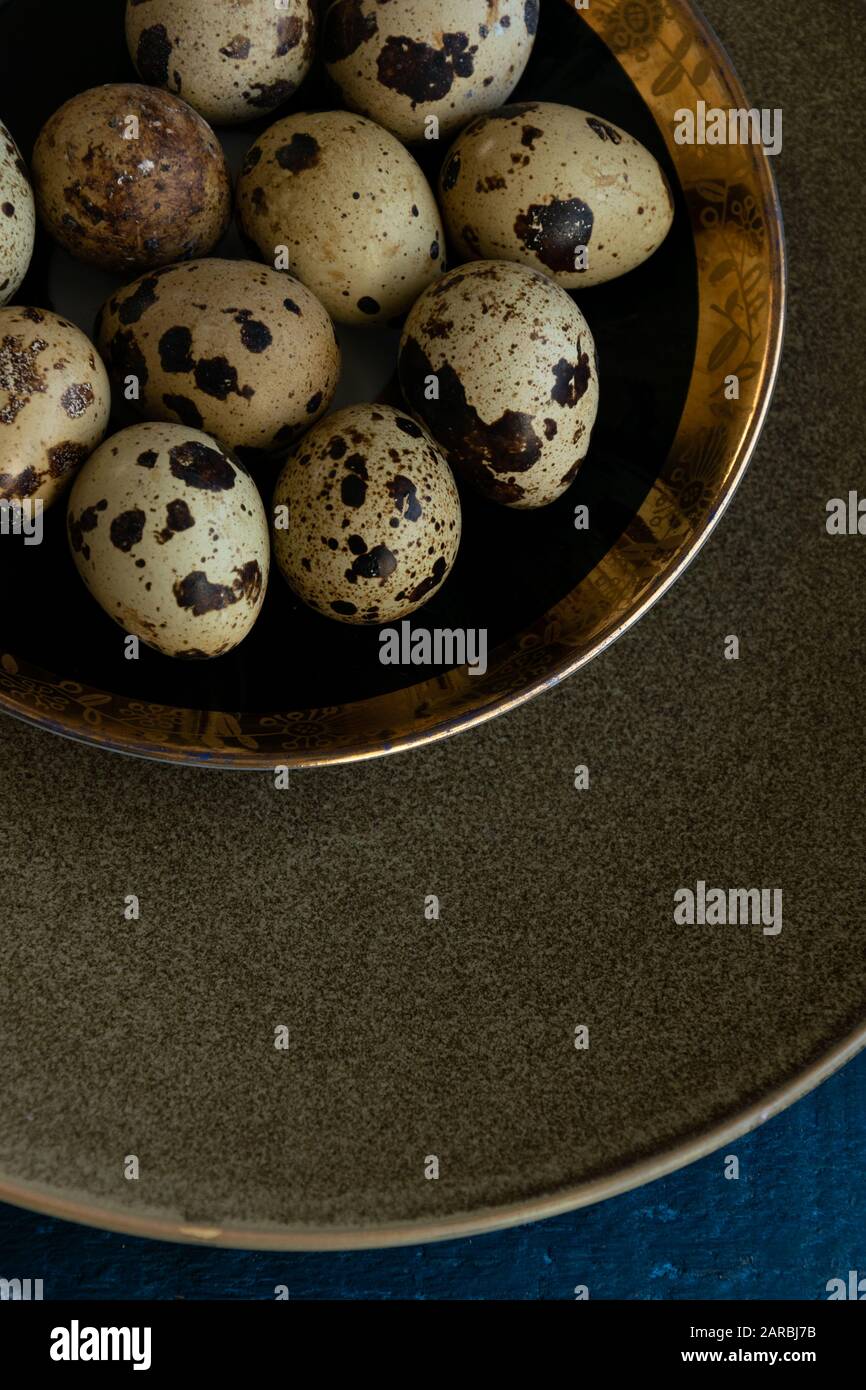 Quail eggs, healthy protein food ingredient Stock Photo - Alamy