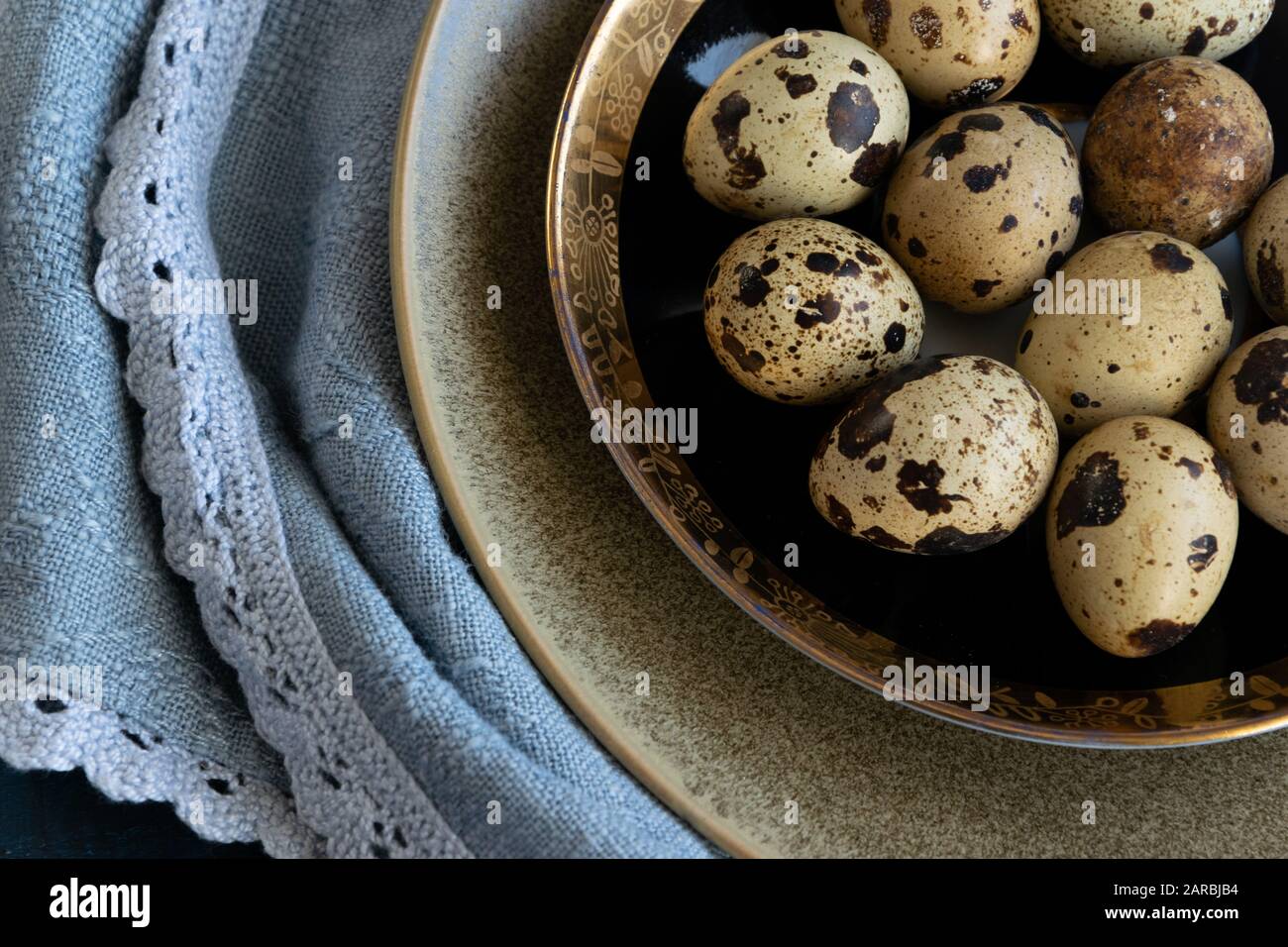 Quail eggs, healthy protein food ingredient Stock Photo - Alamy