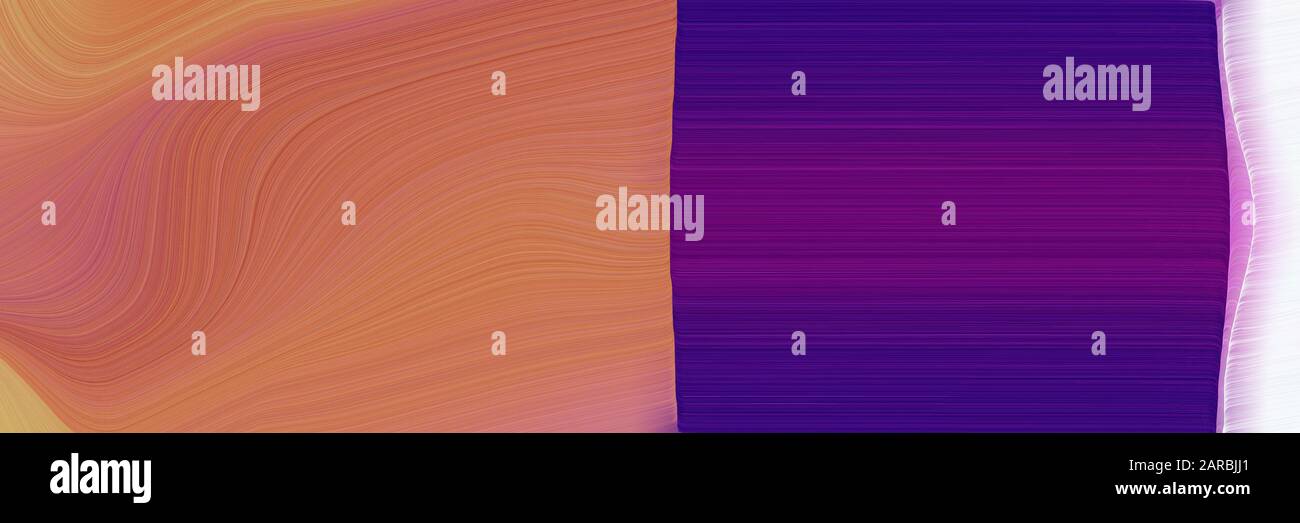 decorative banner with indian red, indigo and lavender colors. dynamic ...