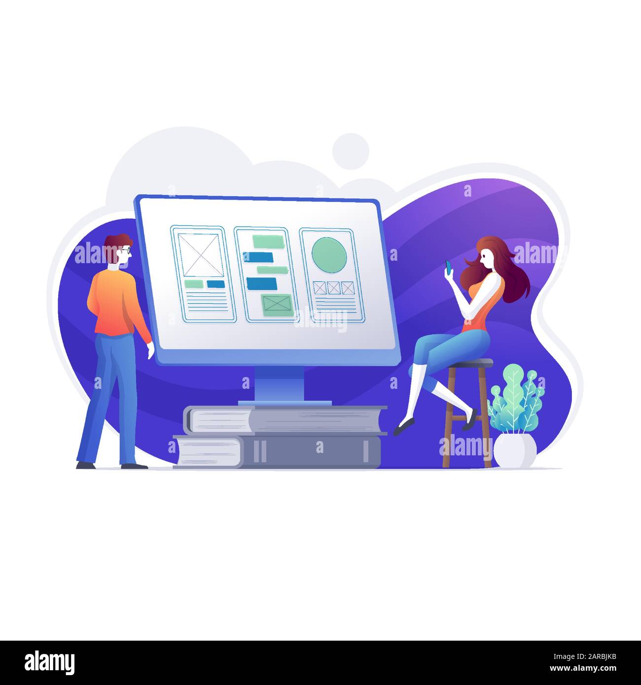 People are testing mobile application user interface, ui and user ...