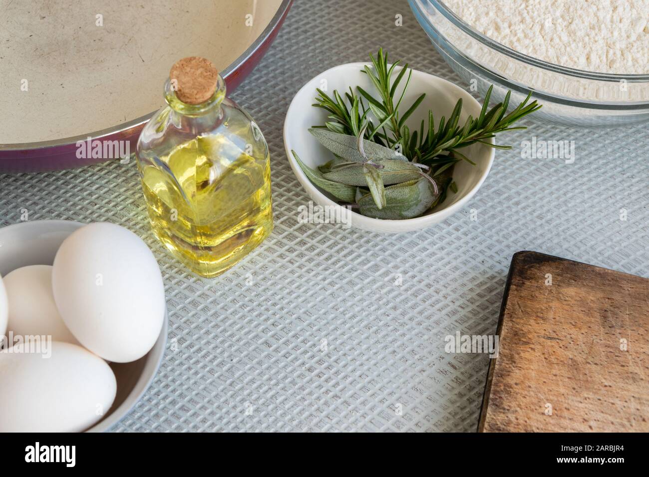 Cooking with healthy food ingredient. Balanced diet, culinary and food ...