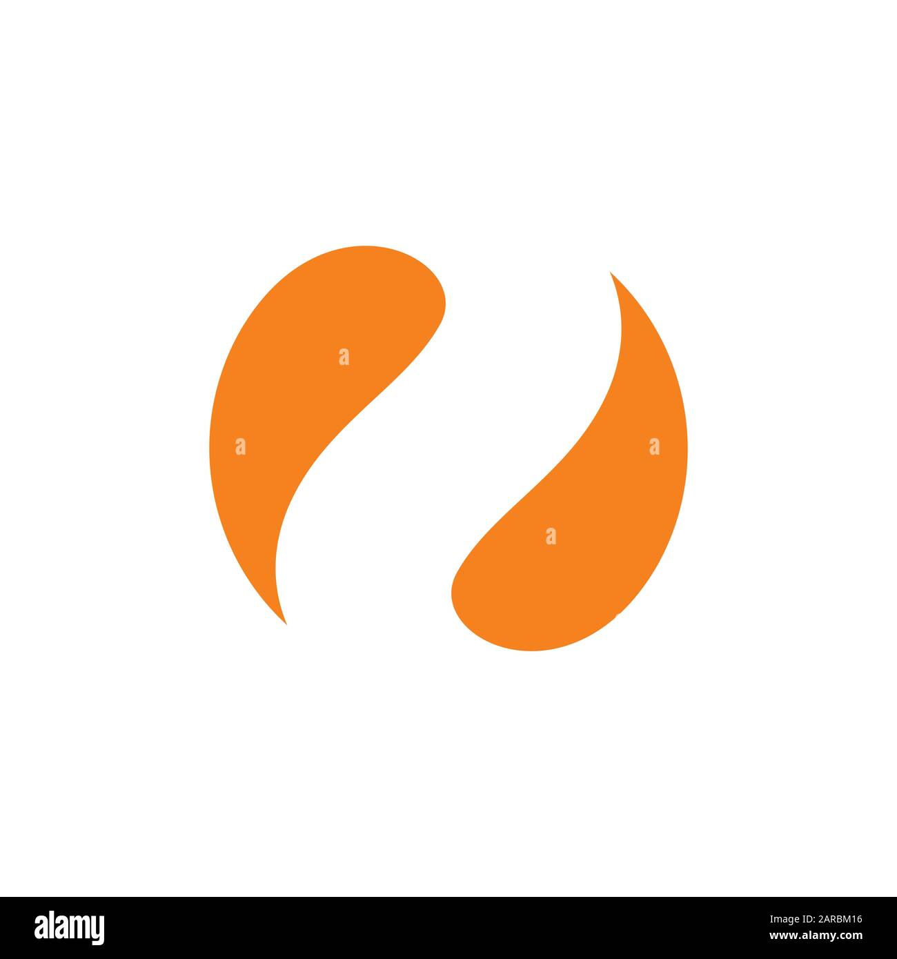 curves geometric circle logo vector Stock Vector Image & Art - Alamy