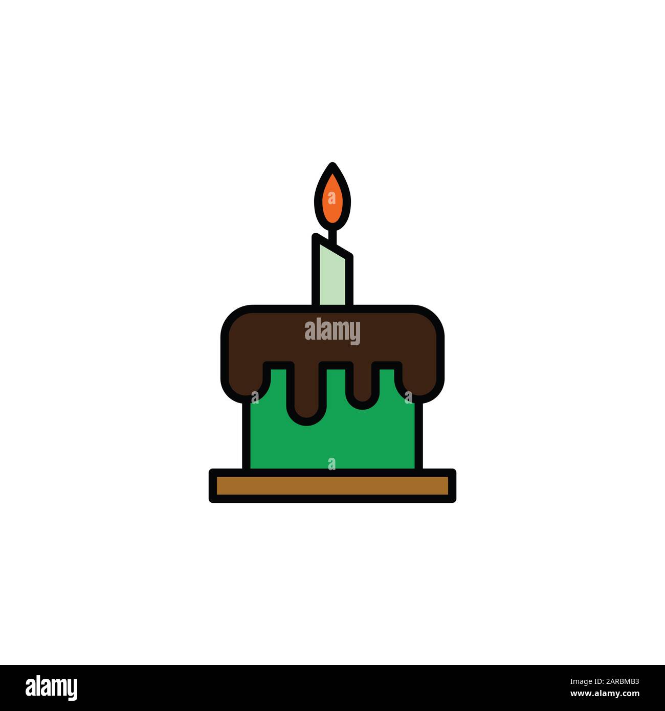 Bakery icon simple line Cut Out Stock Images & Pictures - Alamy