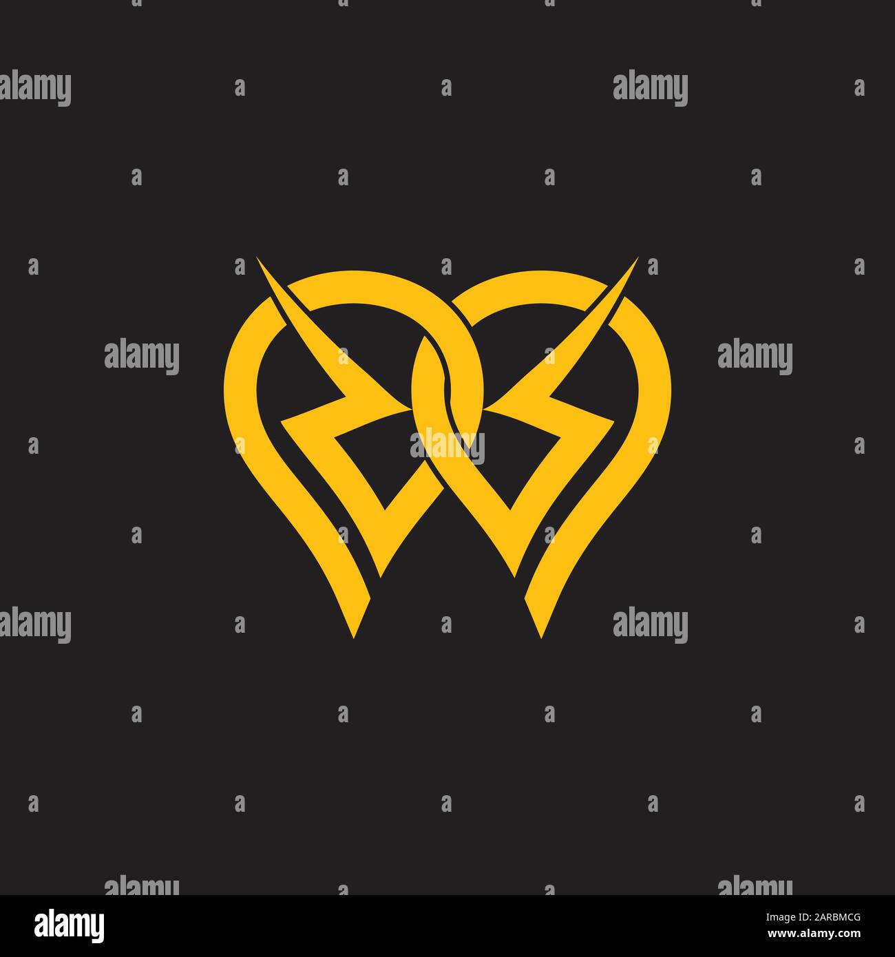 energy bolt linked design logo vector Stock Vector Image & Art - Alamy