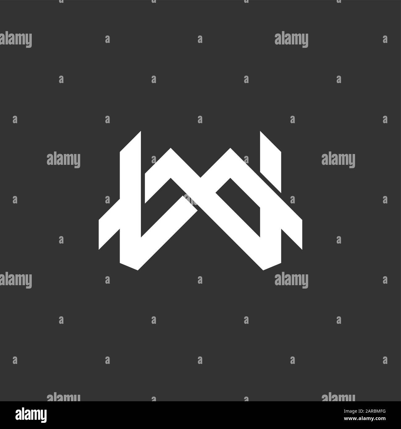 letter mw linked overlapping line logo vector Stock Vector Image & Art ... letter mw linked overlapping line logo vector Stock Vector Image & Art ...
