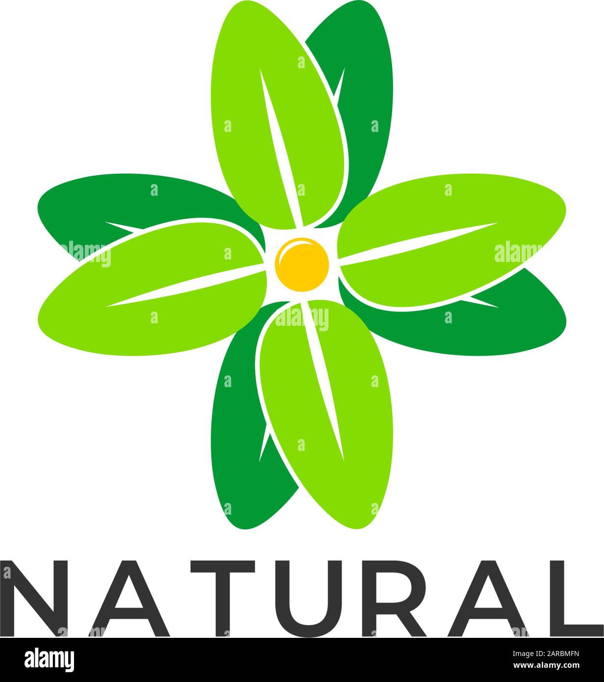 symbol vector of plus medical leaf natural medicine geometric design ...