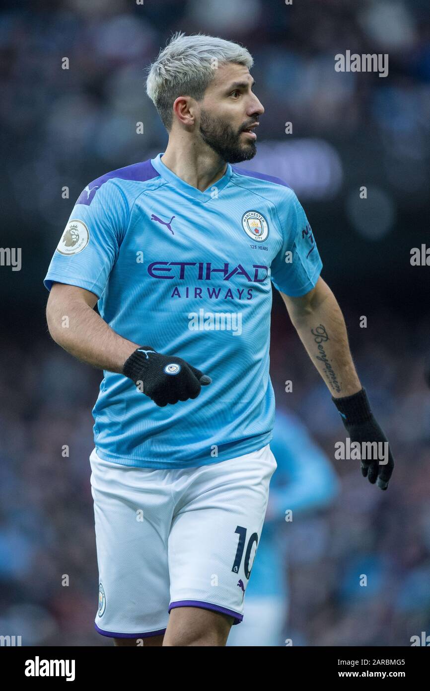 MANCHESTER, ENGLAND - JANUARY 18: during the Premier League match ...