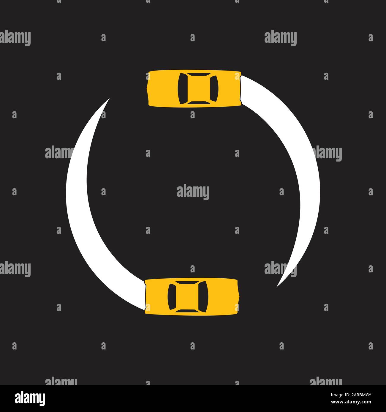 car motion drift symbol vector Stock Vector Image & Art - Alamy