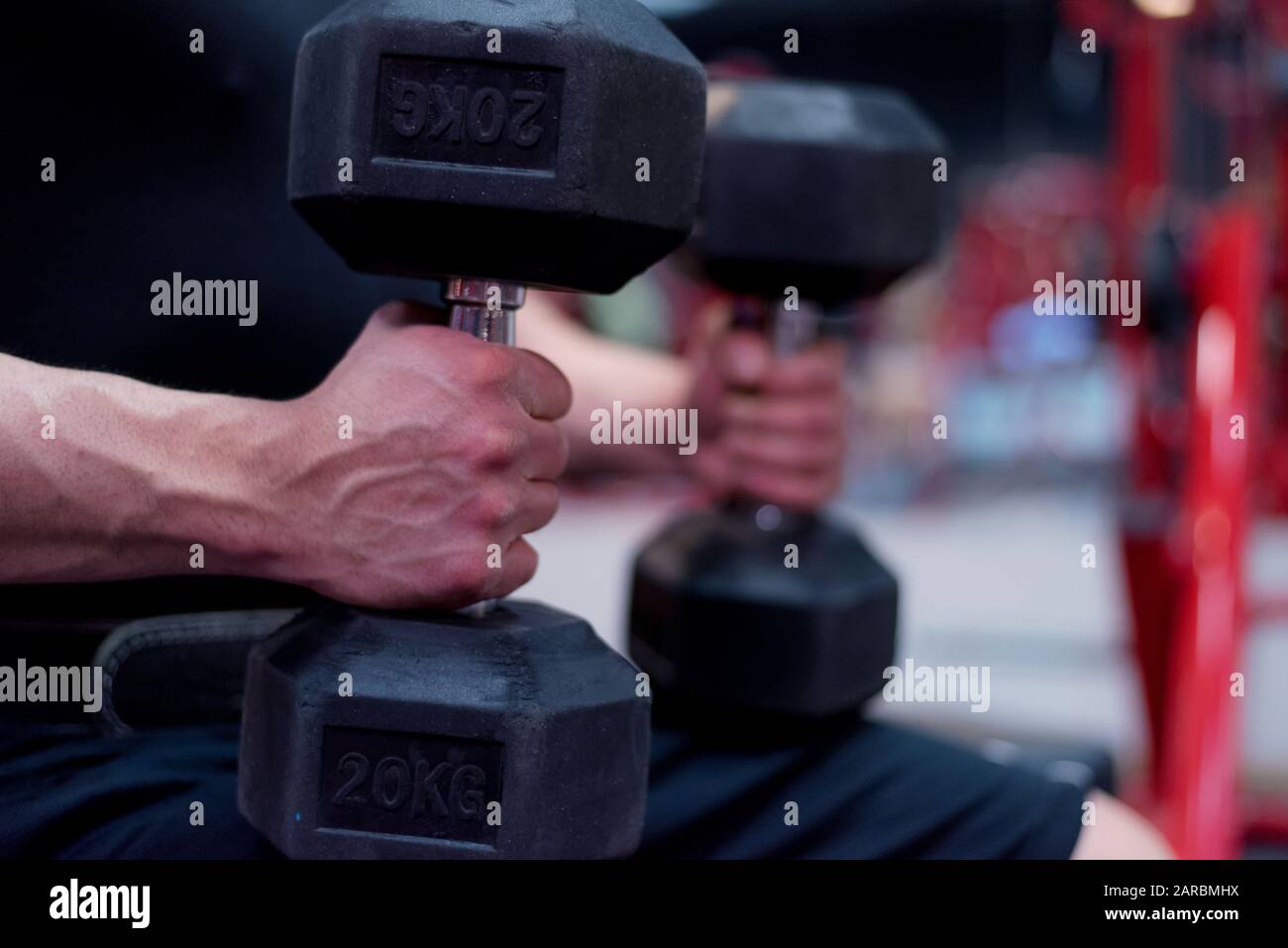 Hard Core Bodybuilding. Muscular athletic bodybuilder fitness model ...