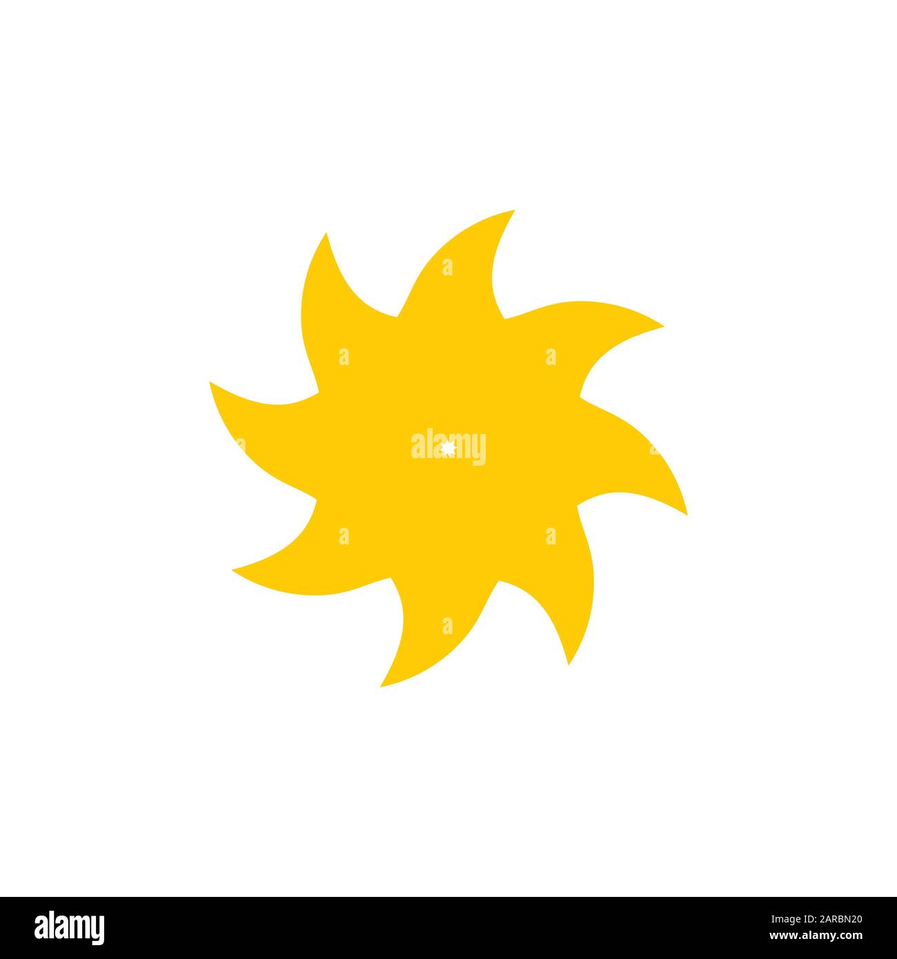 sun swirl geometric hot logo vector Stock Vector Image & Art - Alamy