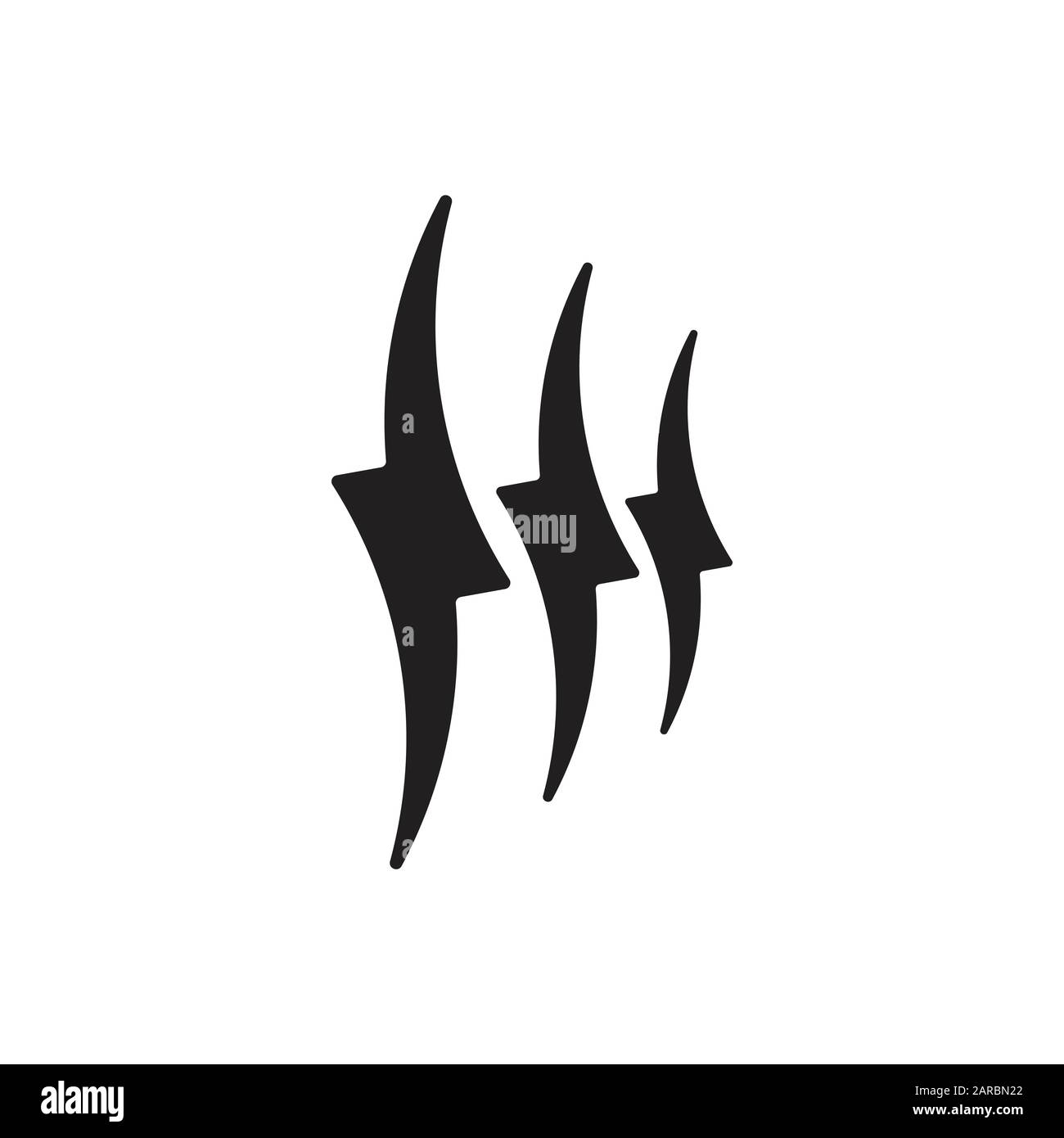 curves geometric power symbol logo vector Stock Vector Image & Art - Alamy