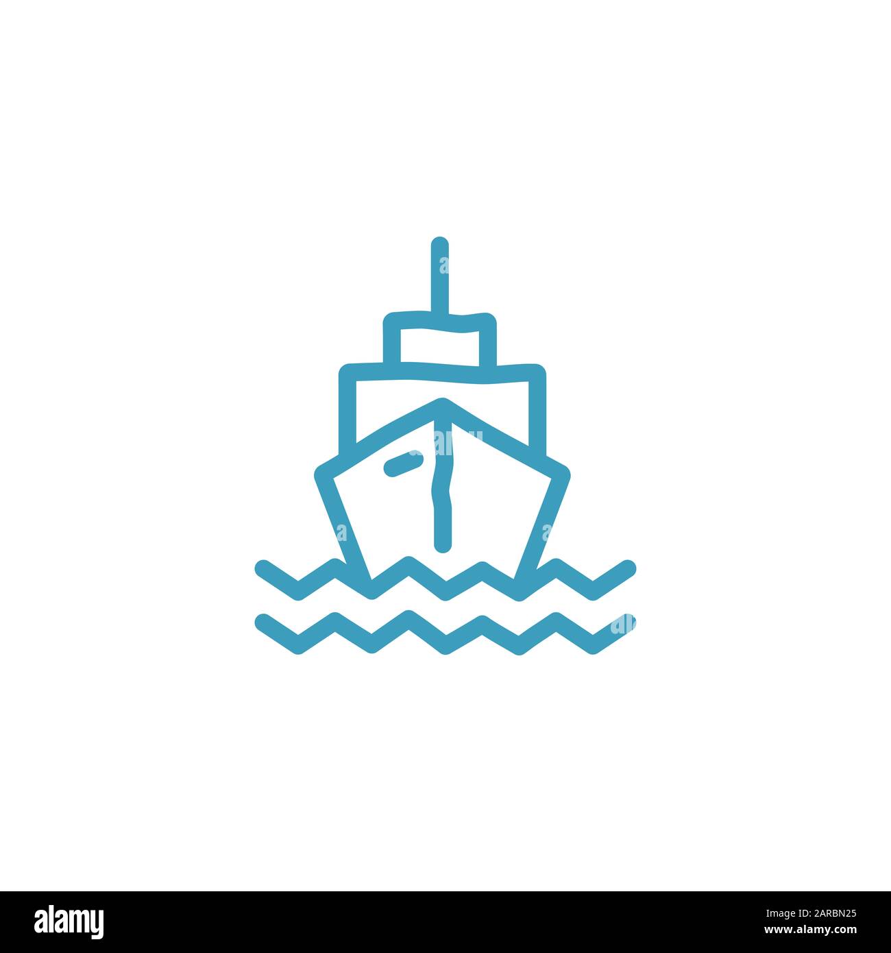 Ocean ship Cut Out Stock Images & Pictures - Alamy