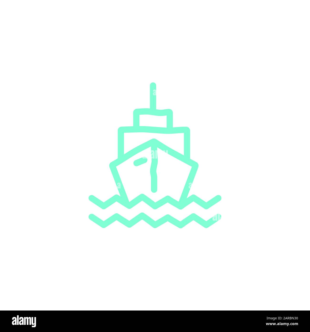 Ocean ship Cut Out Stock Images & Pictures - Alamy