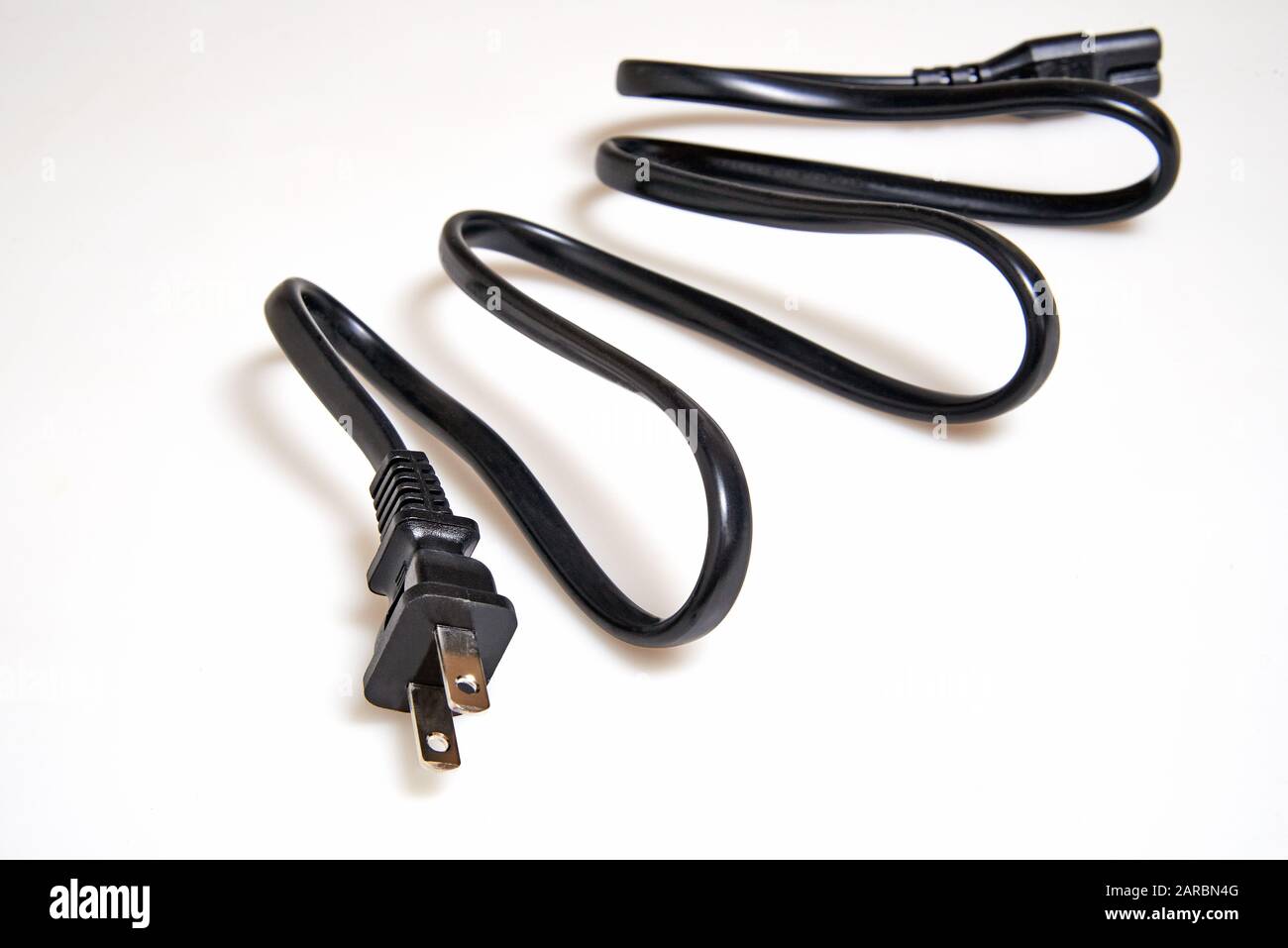Power Adapter Cable for Cameras on white background Stock Photo - Alamy